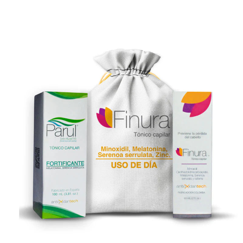 Kit Finura Tonico Capilar X 60 Ml + Parul Tonico Capilar X 100 Ml ...