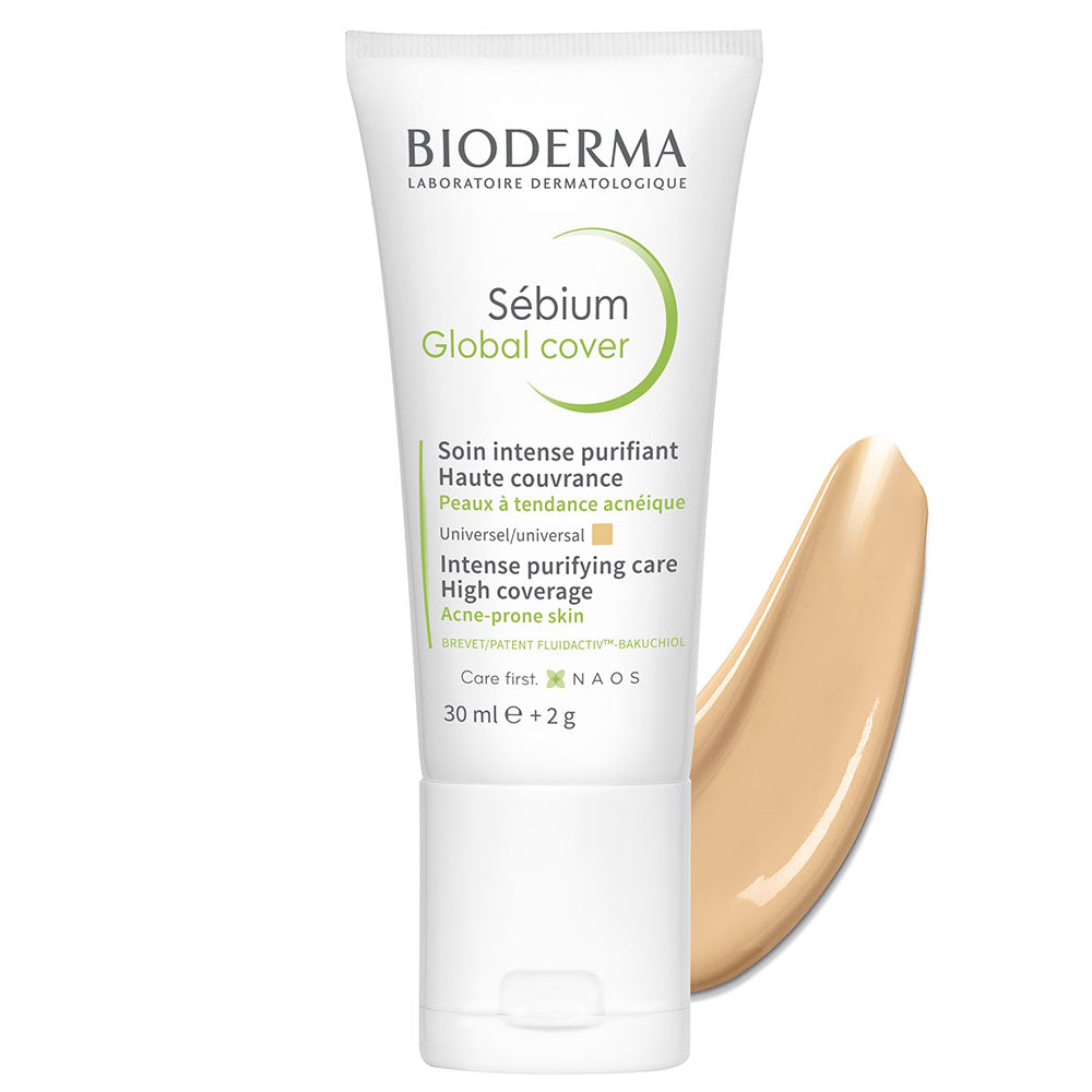 Sébium Global Cover con tinte - Bioderma 30mL – dermaypiel