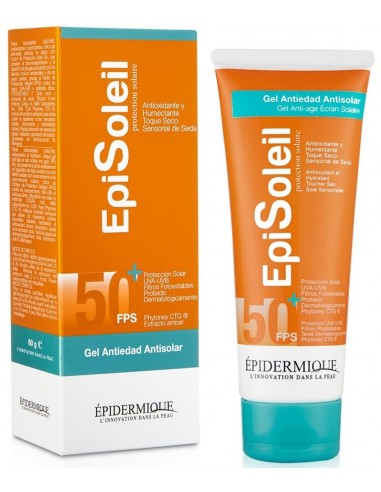 Episoleil gel antiedad protector solar fps 50 – dermaypiel